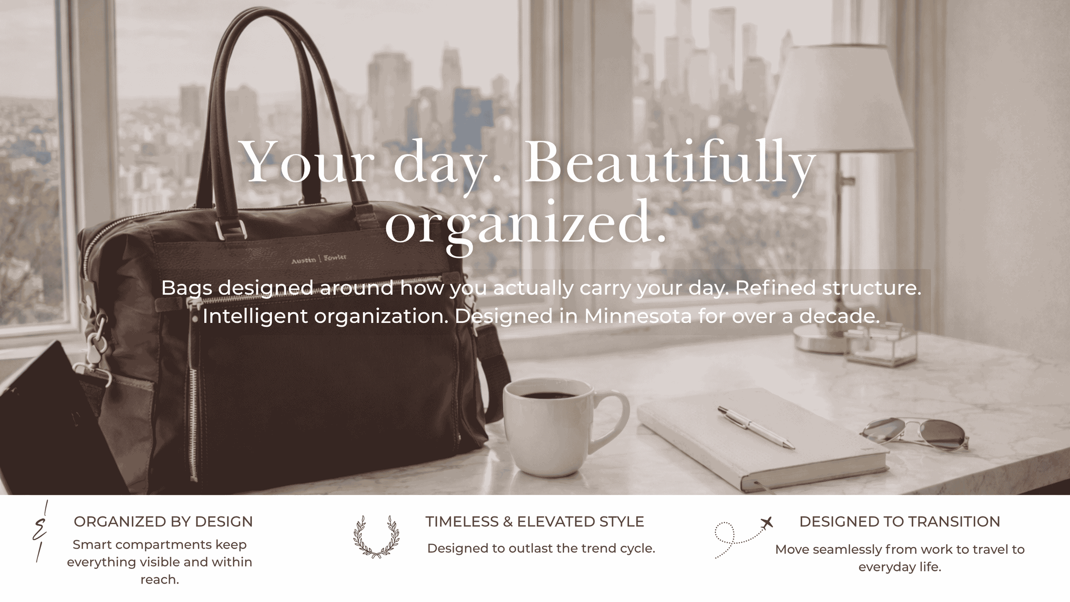 Austin | Fowler Official Site | Elevated Work & Travel Bags